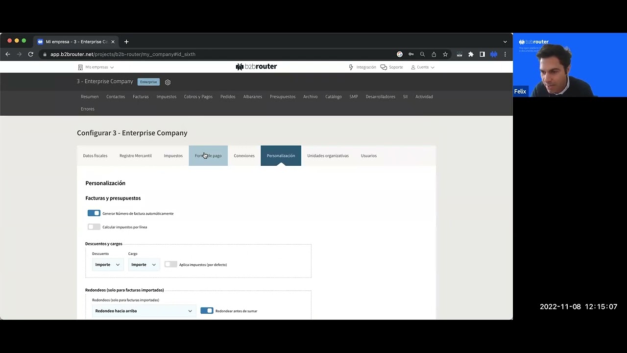 Funcionalidades de la plataforma B2Brouter 08112022 - YouTube