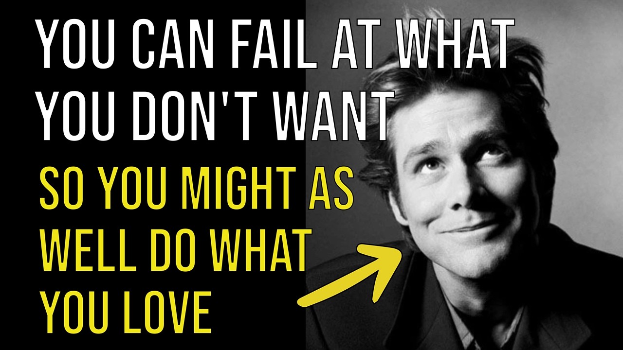 You Can Fail At What You Don't Want, So You Might As Well Work On What ...