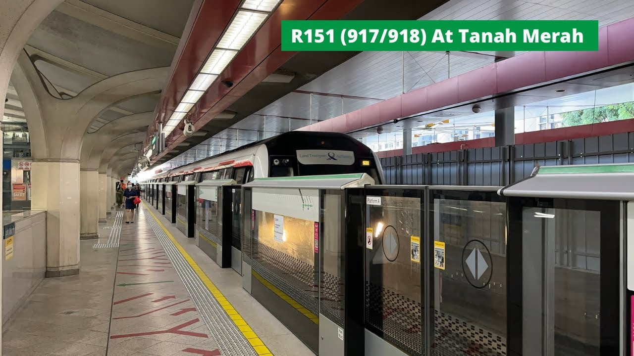 [Train Fault][SMRT] R151 (917/918) at Tanah Merah - YouTube