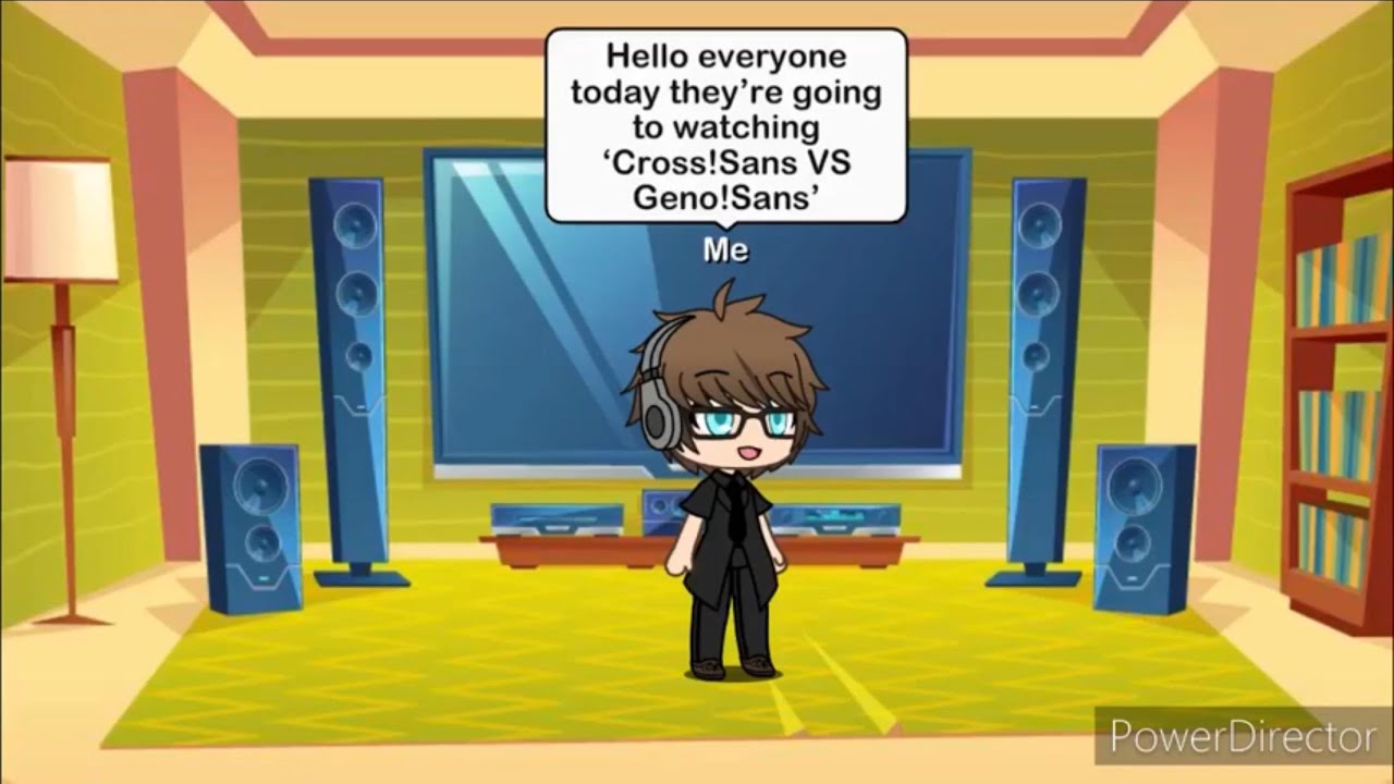 Undertale reacts to ‘Cross!Sans VS Geno!Sans’ ll gacha life part 4 ...