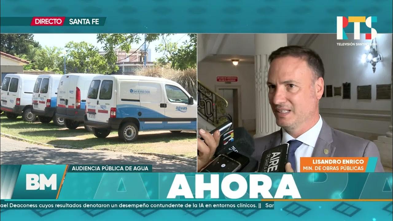 El ministro Lisandro Enrico sostuvo que ASSA necesita actualizar tarifas - YouTube