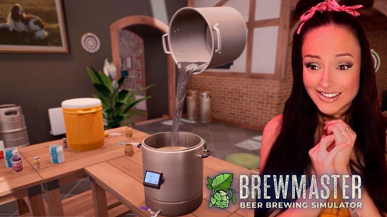 НАЧИНАЮ ПИВНОЙ БИЗНЕС | BREWMASTER: BEER BREWING SIMULATOR #1 | ПРОХОЖДЕНИЕ BEER BREWING ...