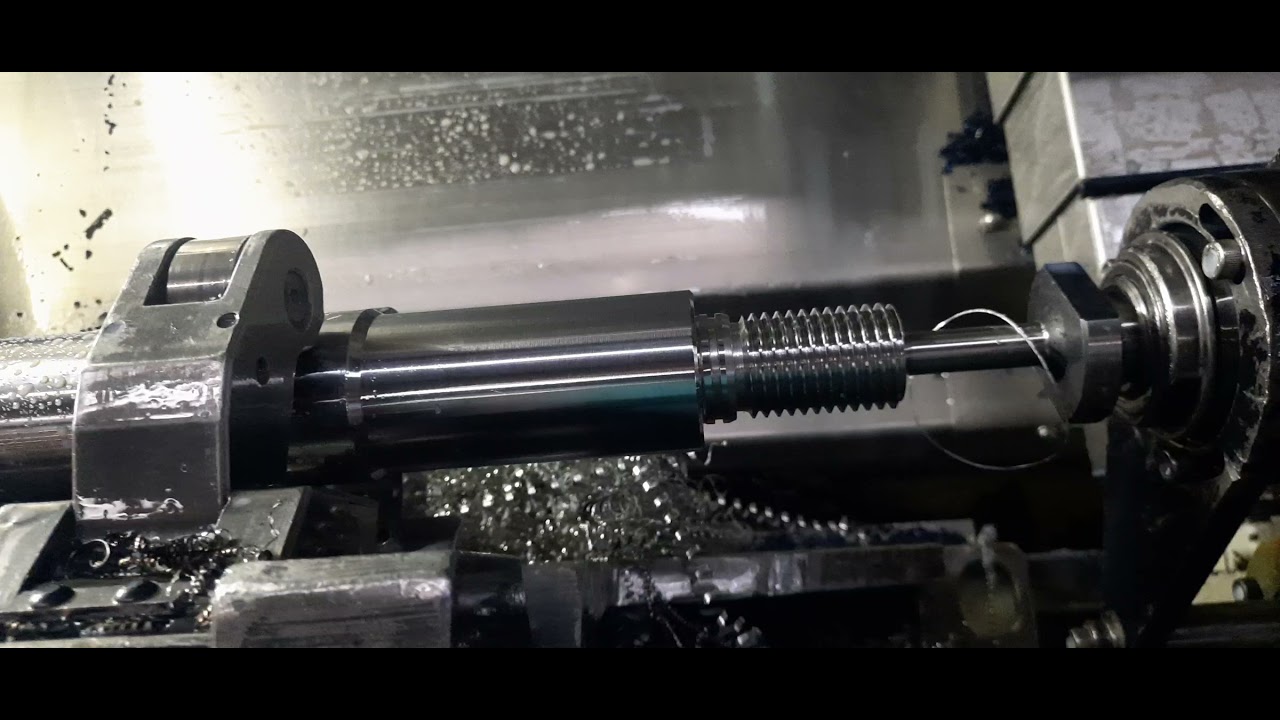 Chuck to Center Using Steady Rest |Machining In Turning machine | 30x3 ...