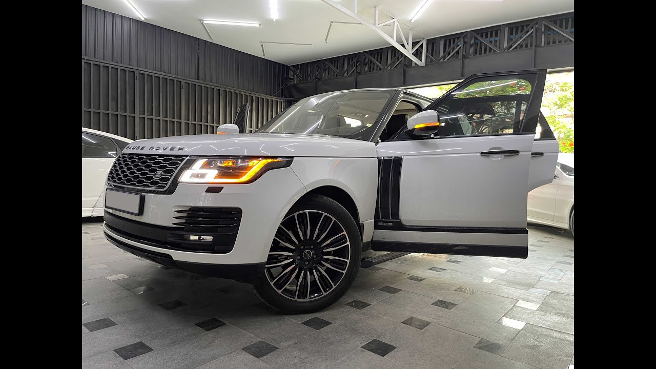 Range Rover VOGUE (black+beige+beige) - YouTube