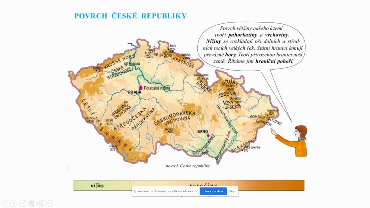 Povrch ČR - YouTube