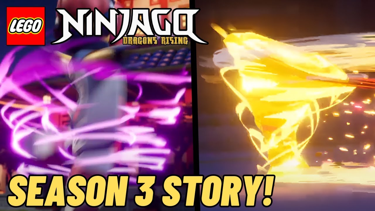 Arin VS Sora Spinjitzu Battle 🐉 Ninjago Dragons Rising Season 3 Story ...