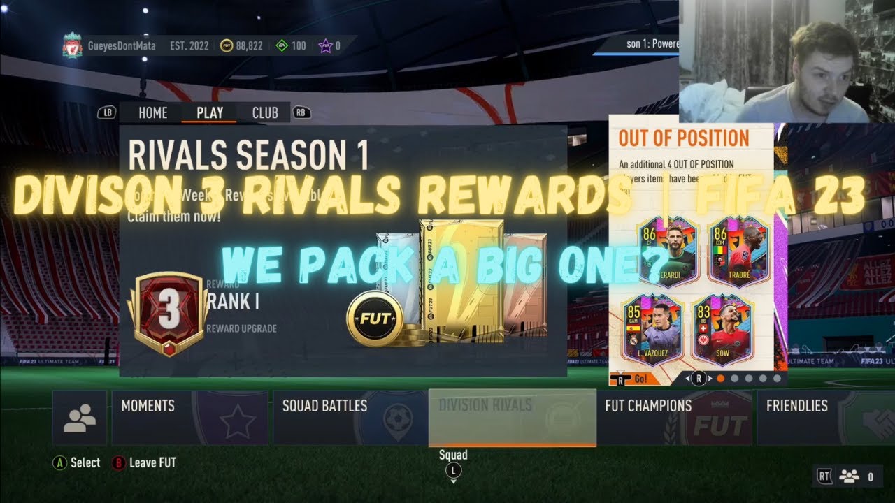 DIVISON 3 RIVALS REWARDS | FIFA 23 - YouTube