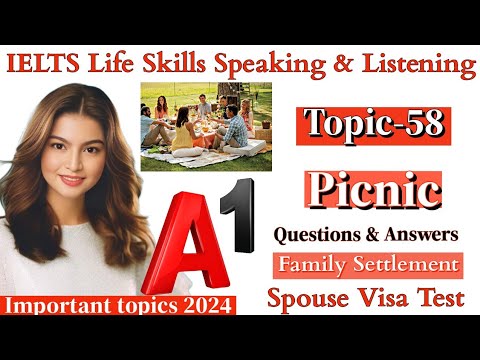 IELTS A1 Life Skills Speaking|| Important Topic|| New Topic 2024 ...
