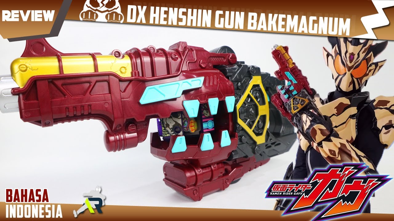 REVIEW - DX HENSHIN GUN BAKEMAGNUM | DXベイクマグナム [Kamen Rider GAVV] BAKE ...