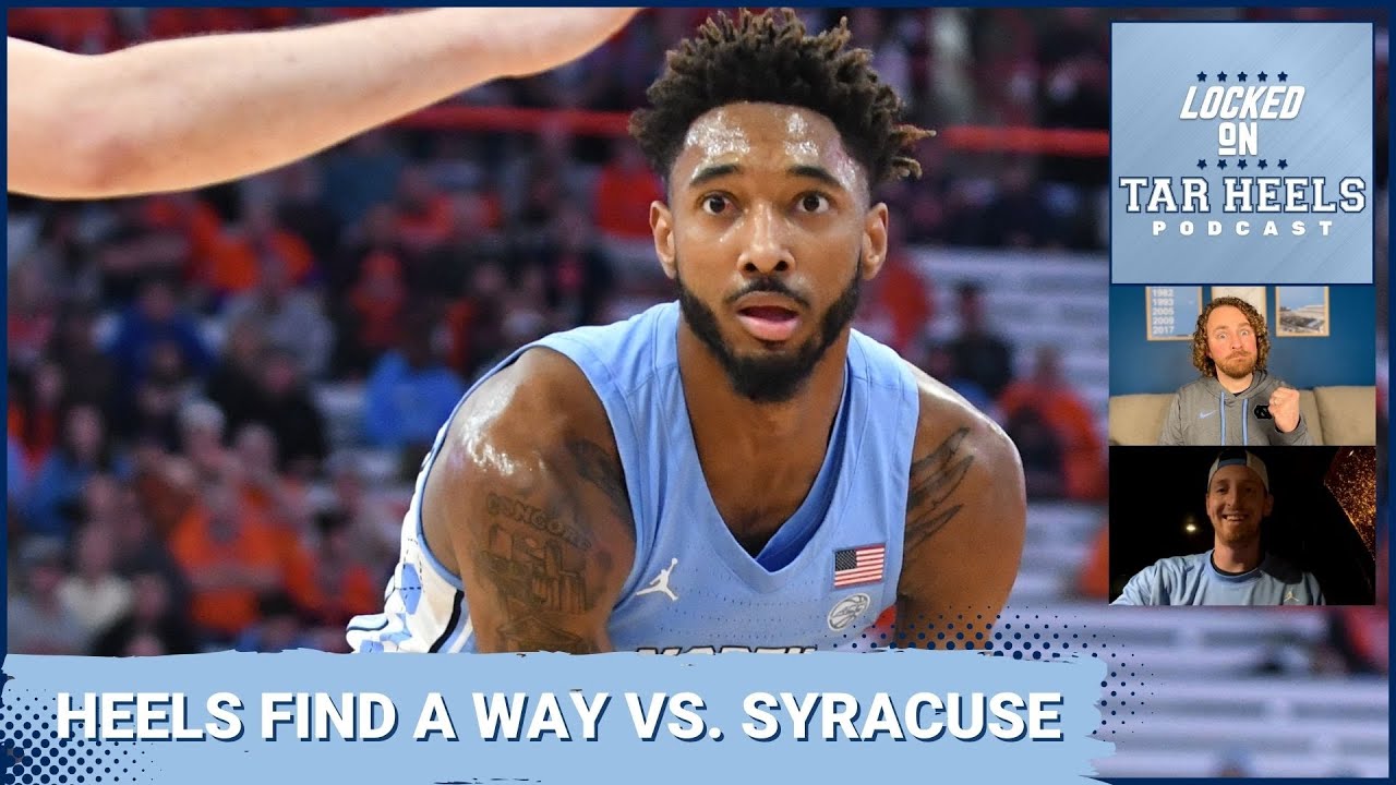 REACTION: UNC Survives at Syracuse | Pete Nance comes through...AGAIN | Is Caleb Love back ...
