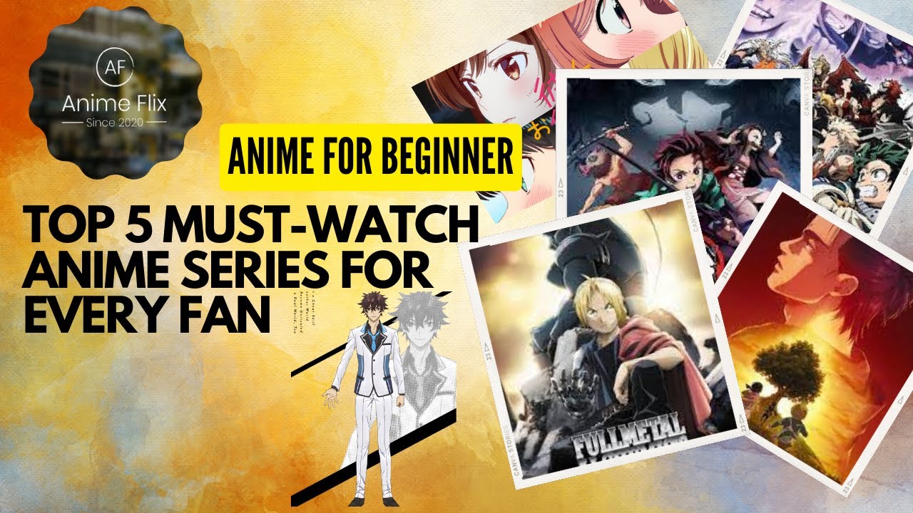Top 5 Best Anime for Beginners: A Must-Watch Starter Guide! - YouTube