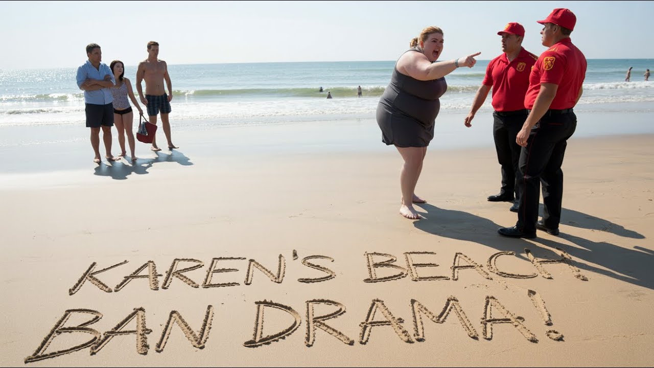 Karen Argued With Lifeguards at the Beach — Got Banned From Swimming in ...