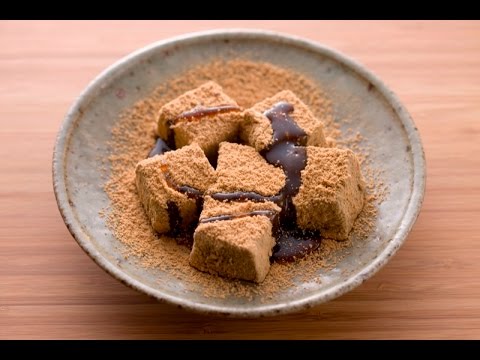 Warabi Mochi Recipe - How to Make Warabi Mochi Japanese Confectionery ...