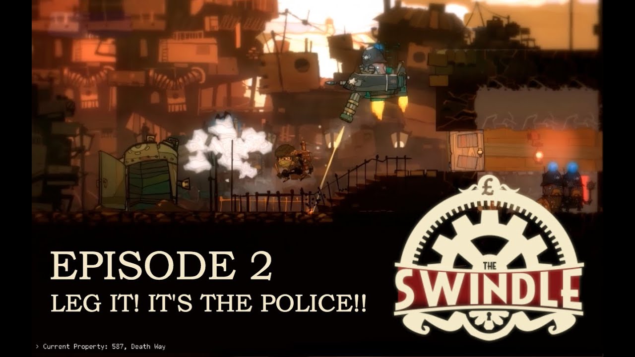 The Swindle Ep2 - Leg it! It's the Police!!! - YouTube