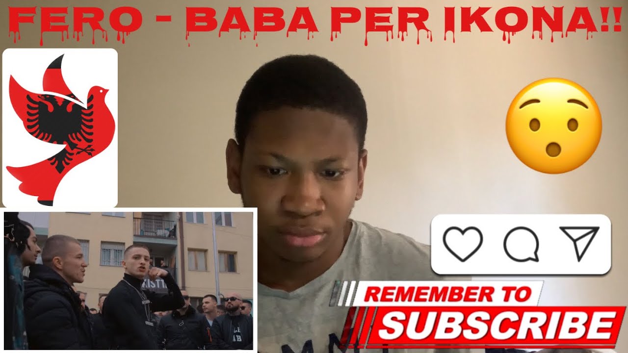 AMERICAN REACTION ALBANIAN DRILL RAP FERO - BABA PER IKONA - YouTube