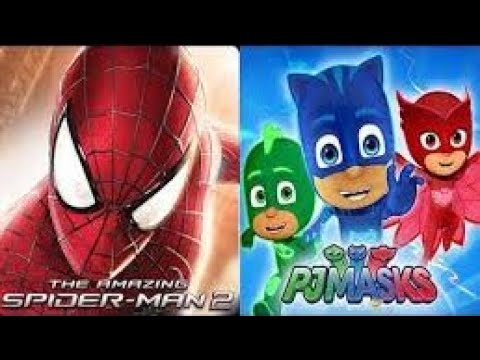 Spiderman vs PJ Masks 🕷 Epic Fight | Fun with SuperJasin - YouTube