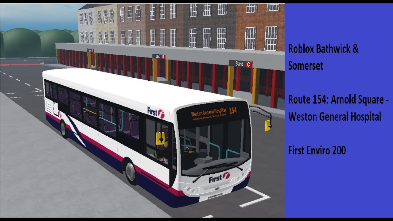 ROBLOX Bathwick & Somerset: Route 154: Arnold Square - Weston General ...