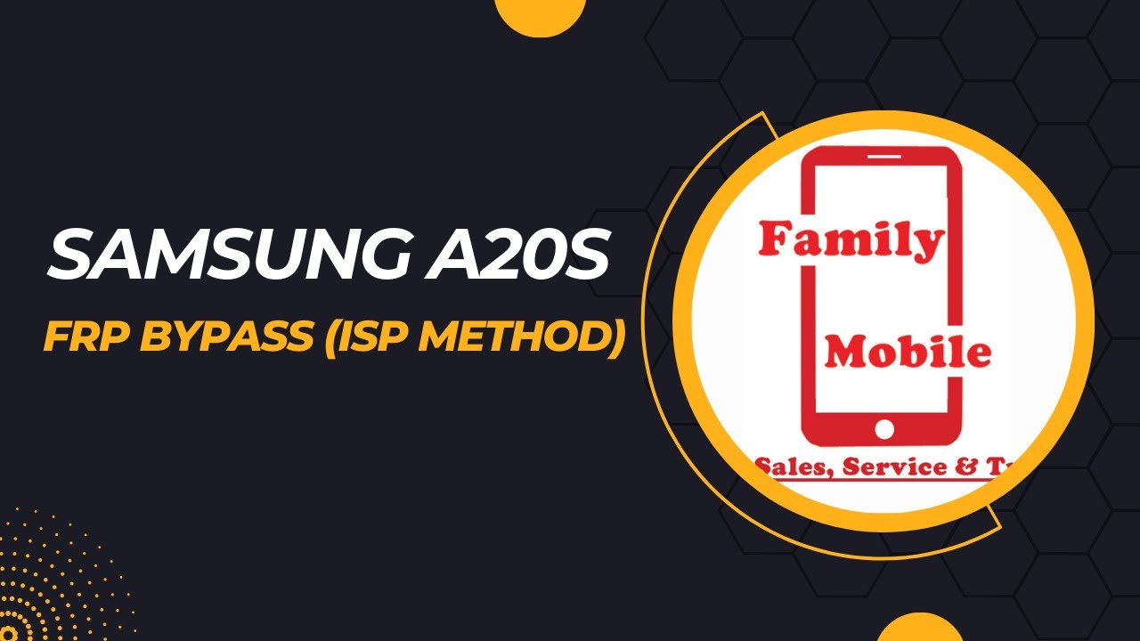 Samsung A20s FRP bypass (ISP Method) - YouTube