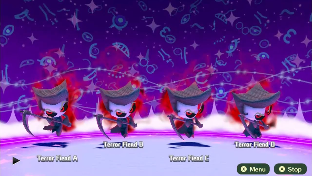 Ill-prepared victorious 4-Terror-Fiend battle | Miitopia (Nintendo ...