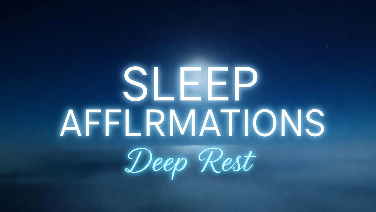 Sleep Affirmations for Deep Rest (30 Minutes | Fall Asleep Faster ...