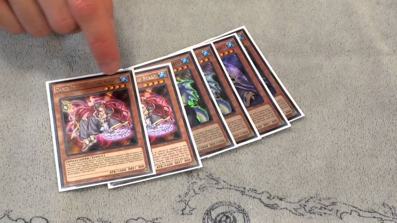 Yugioh Nekroz Deck Profile April 2016 - YouTube