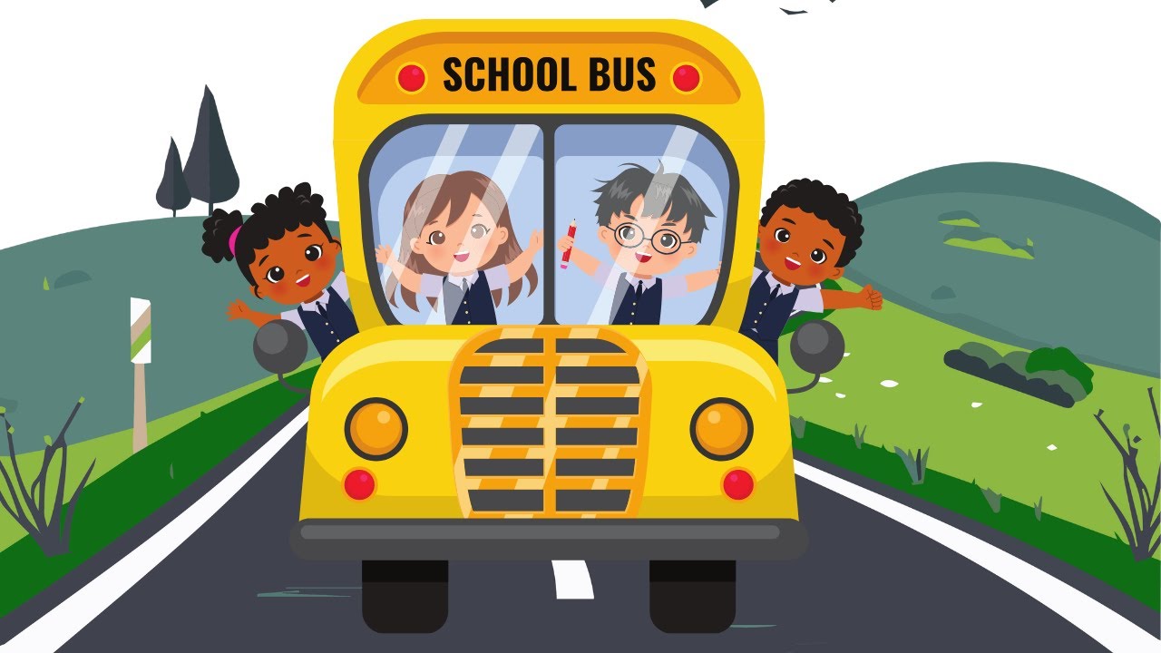 Wheels on the Bus Poem | Classic Nursery Rhyme for Kids | Fun Sing ...