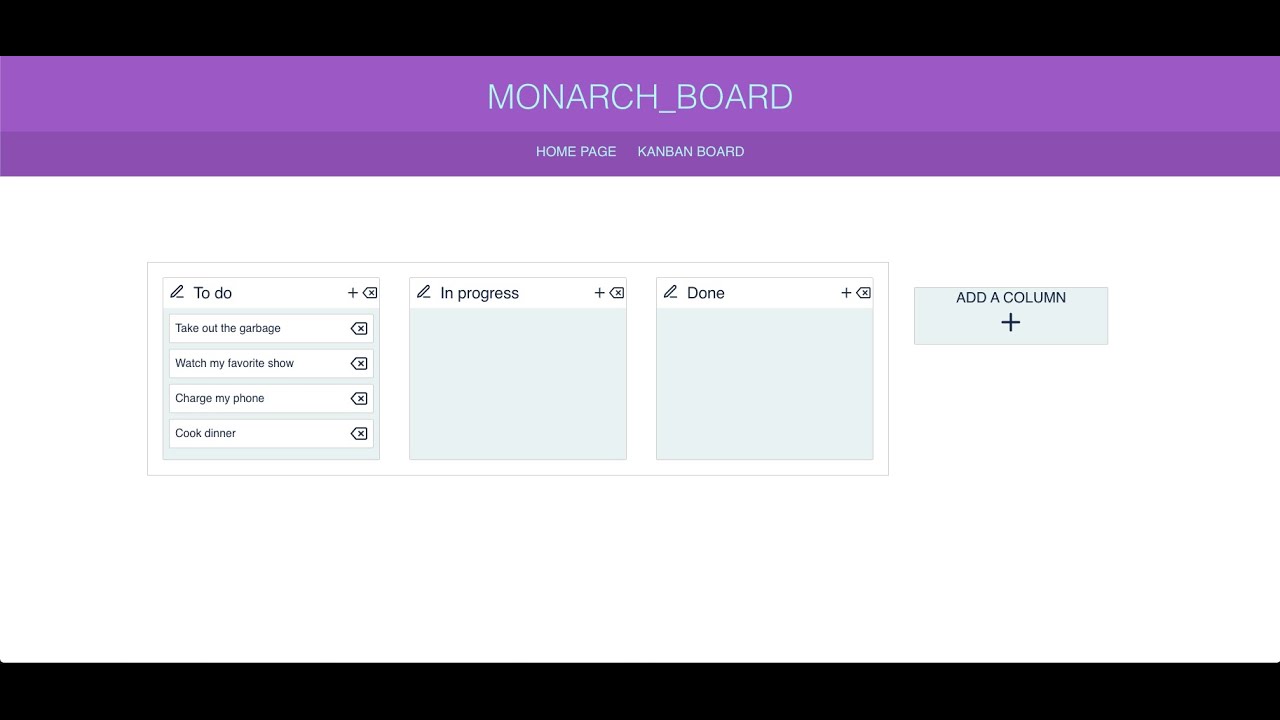 Monarch Board - YouTube