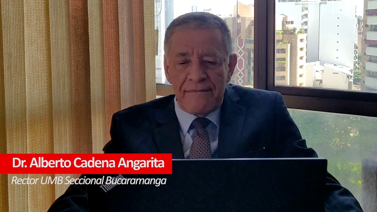 Palabras de nuestro Rector, Dr. Alberto Cadena Angarita - YouTube