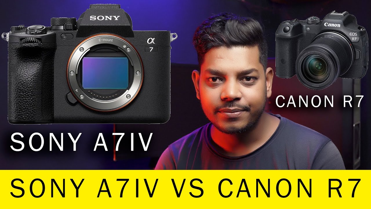 Canon EOS R7 vs Sony A7IV Camera Test || SONY A7IV vs CANON R7 (Which ...