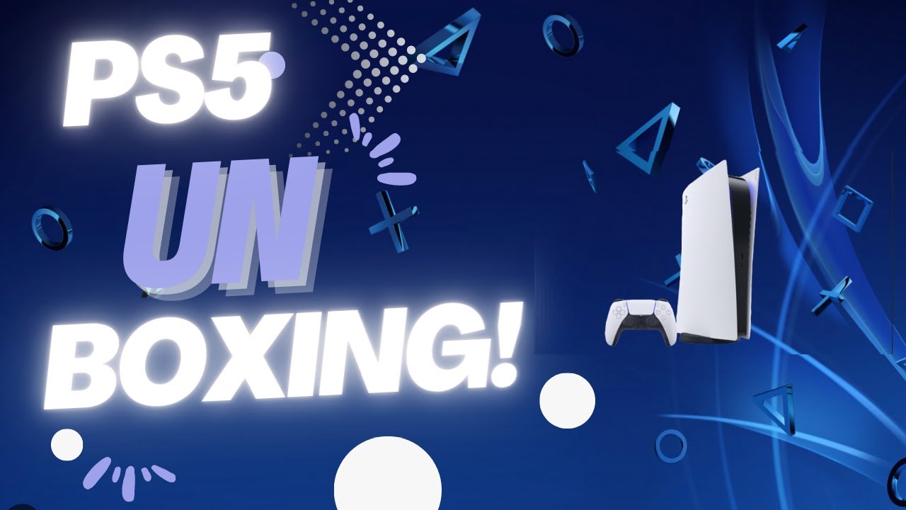 Ps5 Unboxing! - YouTube