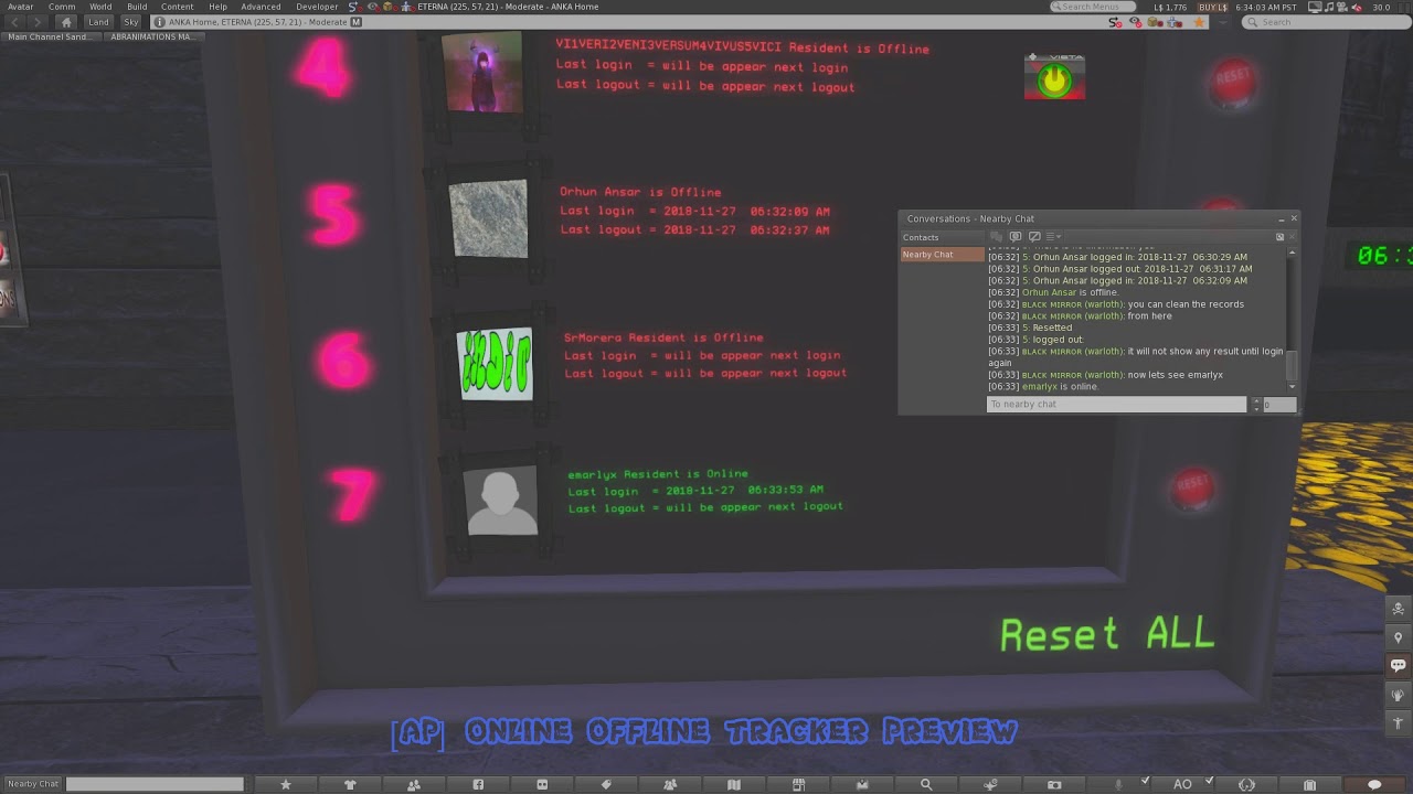 [AP] ONLINE/OFFLINE TRACKER LOG SYSTEM - YouTube
