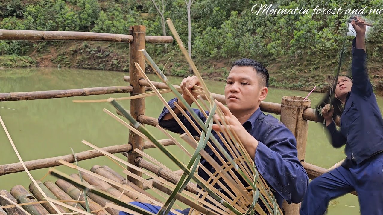 making areca guns, making bamboo shoots, planting ancient trees (EP136 ...