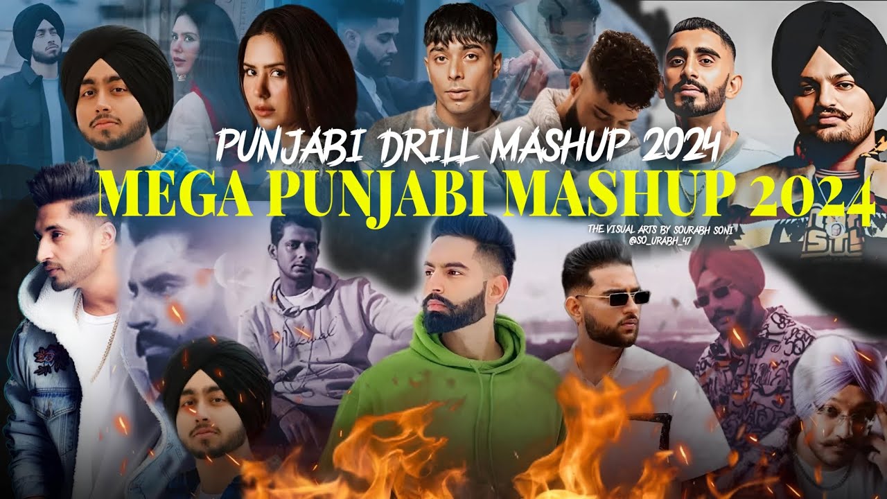 new punjabi drill mashup 2024 | MEGA PUNJABI MASHUP 2024 |2024 PUNJABI ...