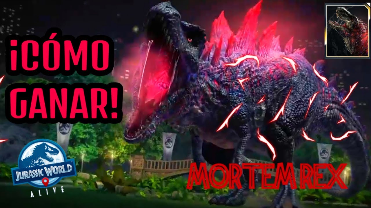 Cómo GANAR RAID MORTEM REX !! - Guia Jurassic World Alive ...
