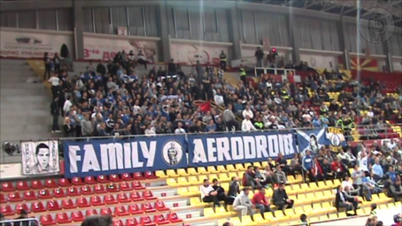 FAMILY AERODROM (MZT SKOPJE - Kalev 06.11.2013 Eurocup) - YouTube