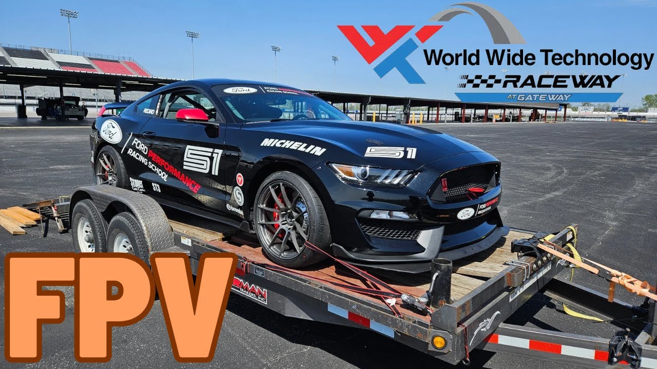 Ford Mustang GT350R Race Car POV FPV at WWT Raceway SCCA Performance ...