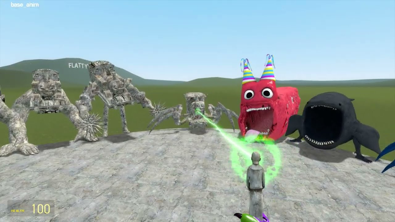 EVERYTHING TURNED INTO MONSTERS: BLOOP, HOUSE HEAD, CAR EATER VS ALL ...