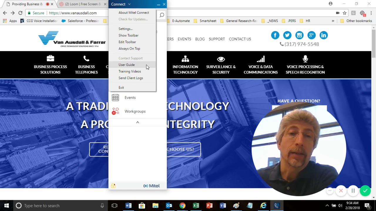 Mitel Connect Client - Intro & Basics - YouTube