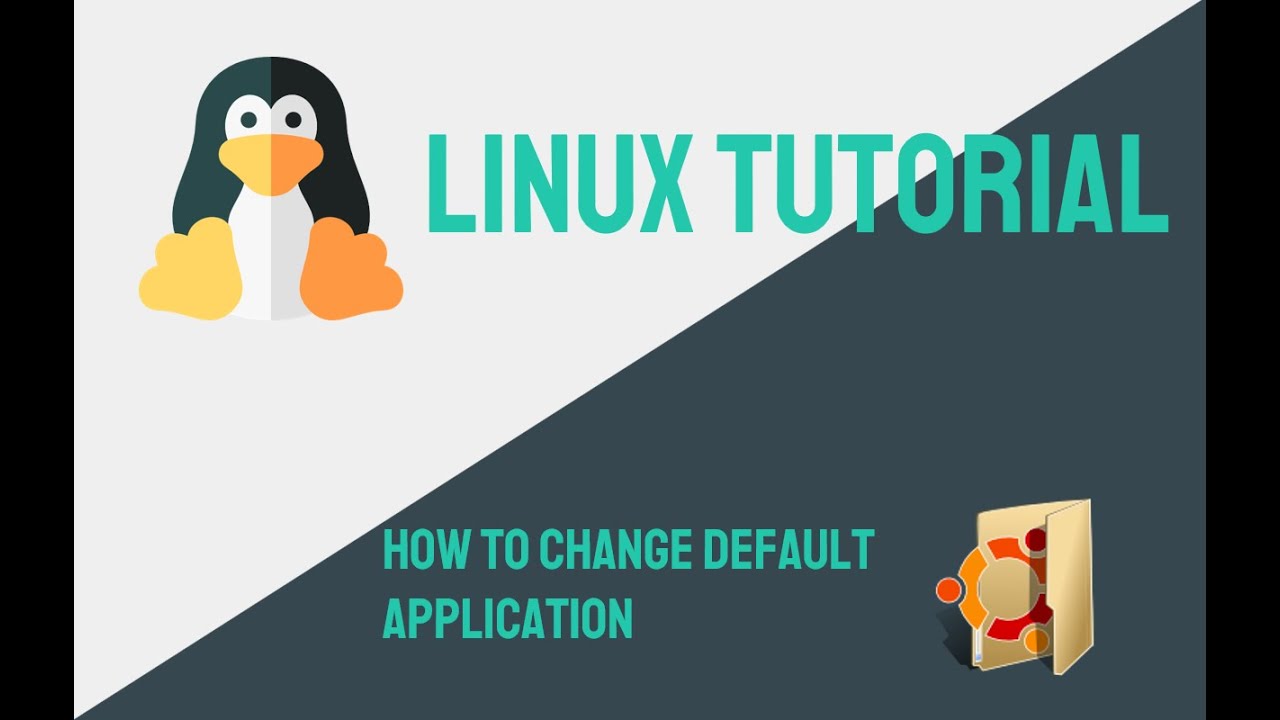 Linux Ubuntu - How to Change a Default Application - YouTube