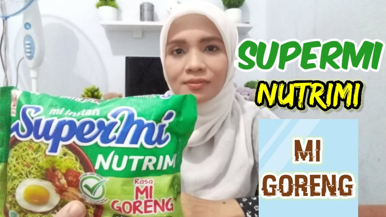 REVIEW SUPERMI NUTRIMI RASA MI GORENG - YouTube