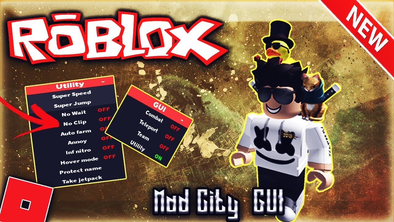 |NEW]ROBLOX MAD CITY GUI | AUTOFARM, INF MONEY, NOCLIP - YouTube