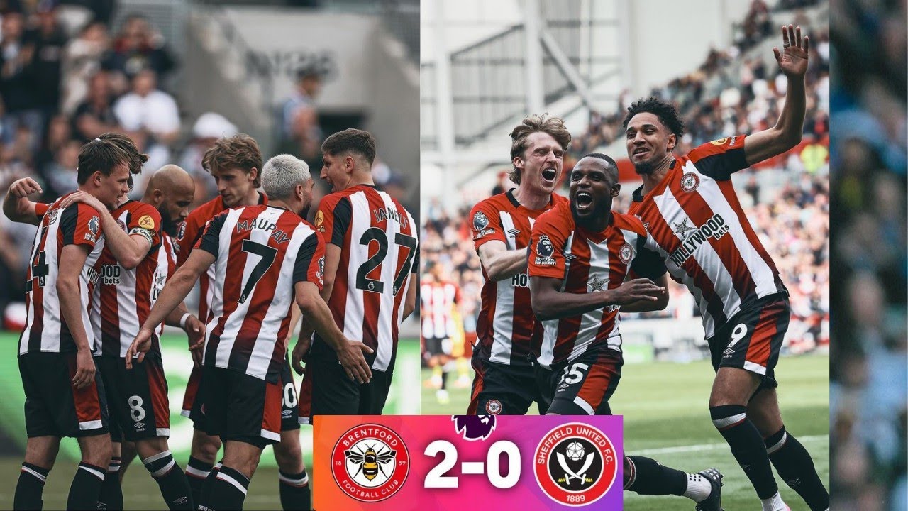 Brentford vs Sheffield 2-0 EPL highlights 2024 - YouTube