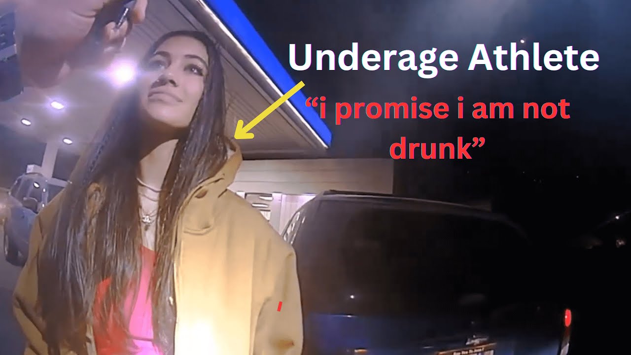 Bodycam: Underage College Athlete Arrested for Drunk Driving - YouTube