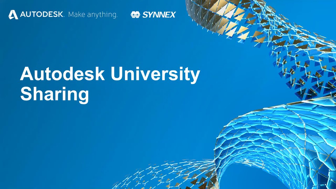 Autodesk University Sharing - YouTube