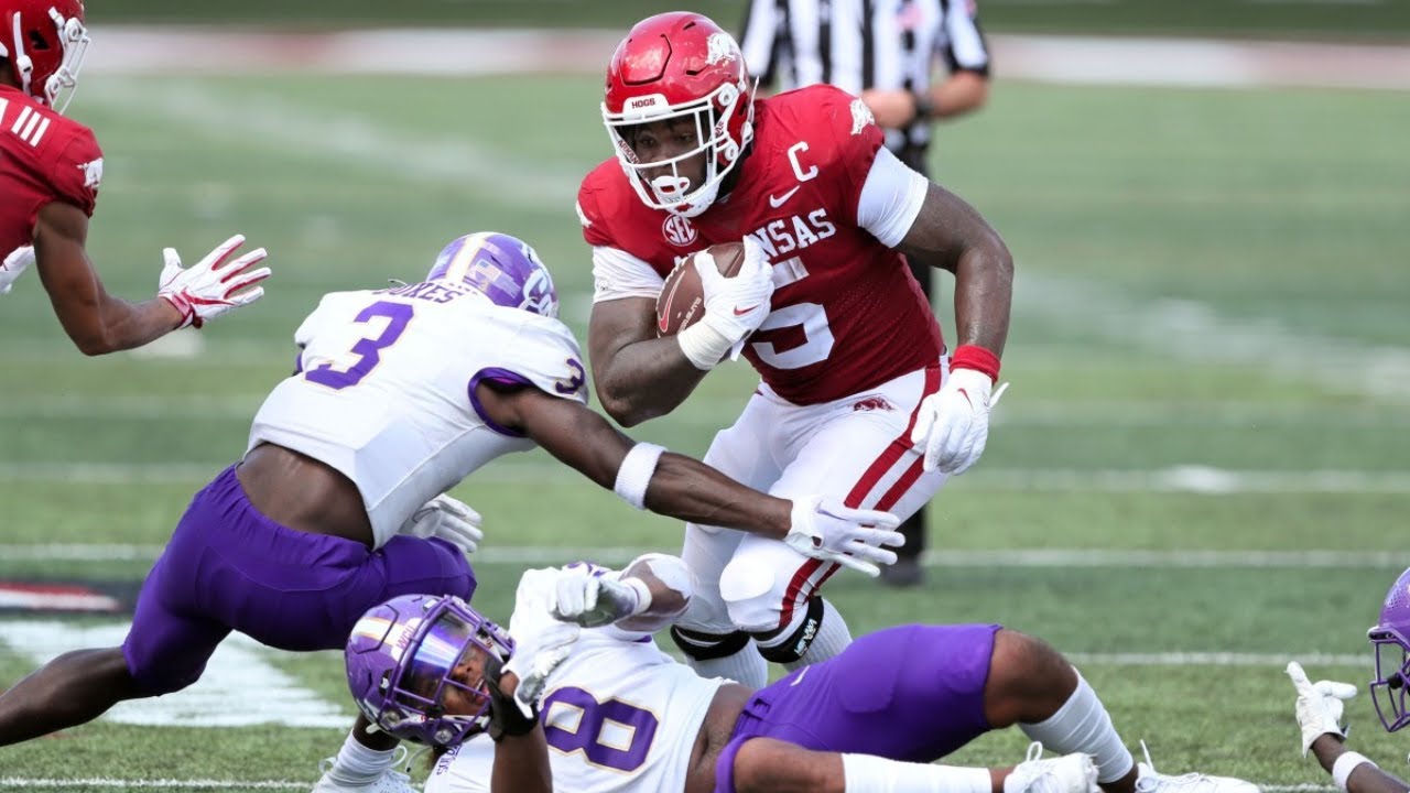 Raheim "Rocket" Sanders || Arkansas Razorbacks Running Back || 2023 ...