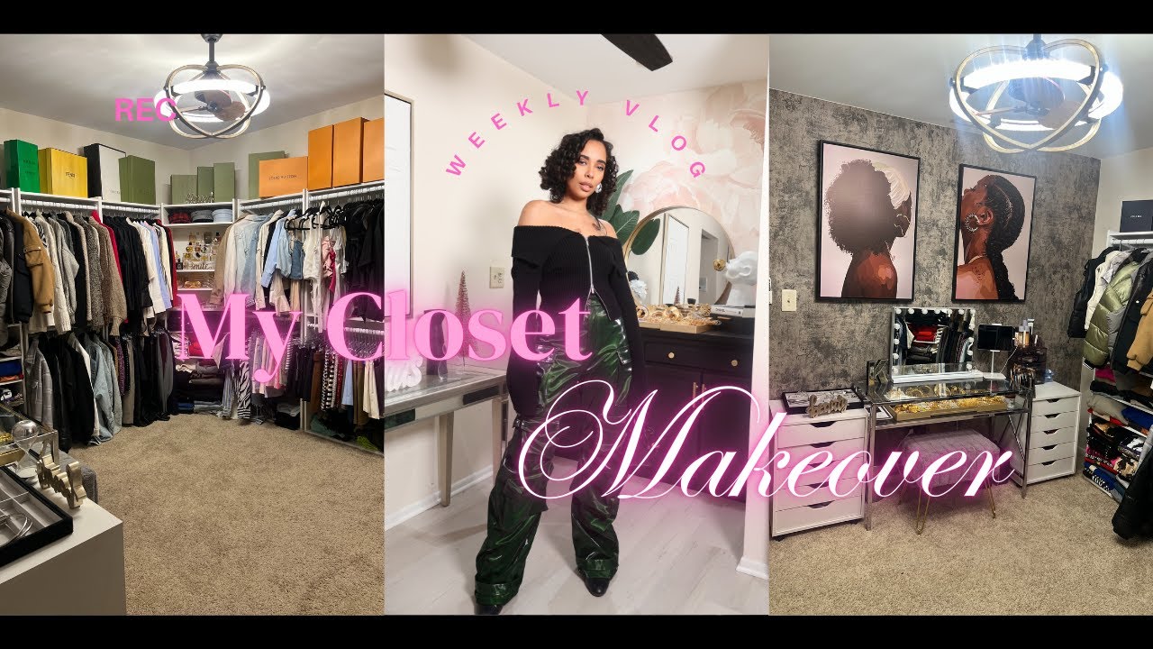 Closet Makeover - Target Bookcase Closet Hack - YouTube