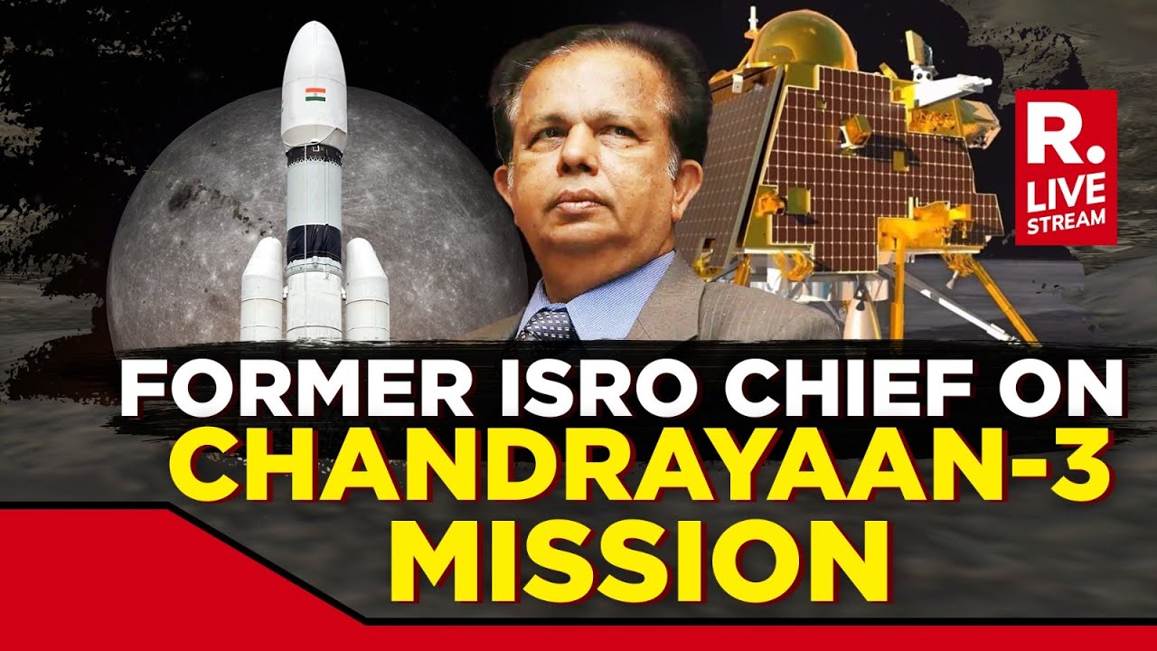LIVE: Former ISRO Chief G Madhavan on Chandrayaan-3, Challenges of Moon ...