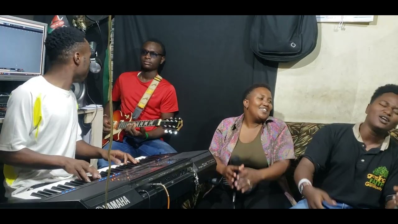 MBONGANGA NA ZAMBE AGAPE GOSPEL BAND SEBEN WITH SHEM BLESSING - YouTube