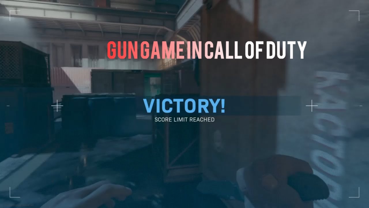 Gun game in call of duty - YouTube