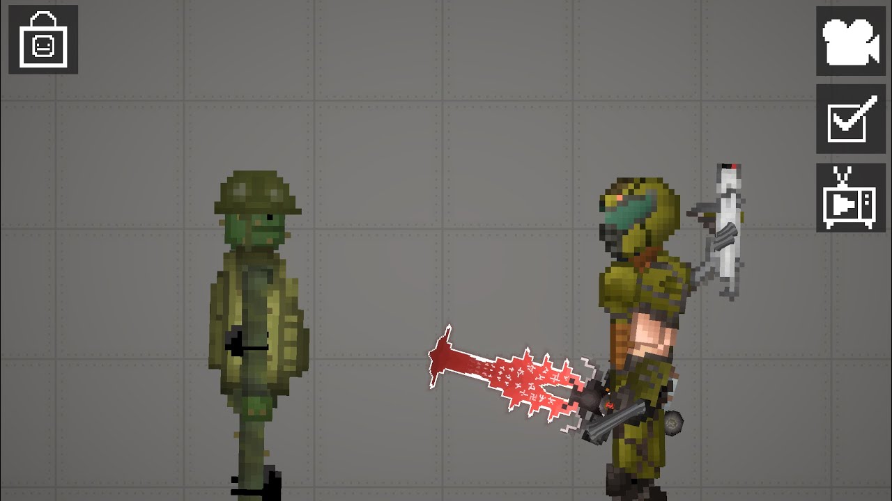 Doom guy vs cactus - YouTube